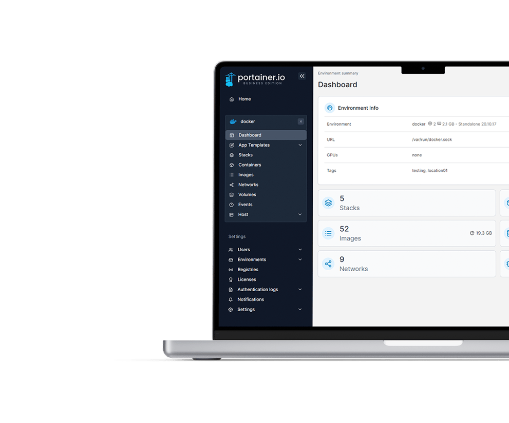 Docker and Docker Swarm Management GUI Platform